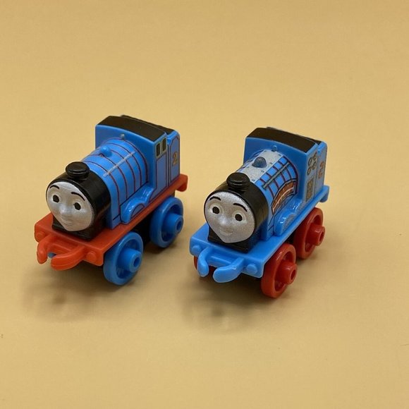 Toys | Thomas Friends Train Minis Edward X2 Blue Tank Engine Miniature ...